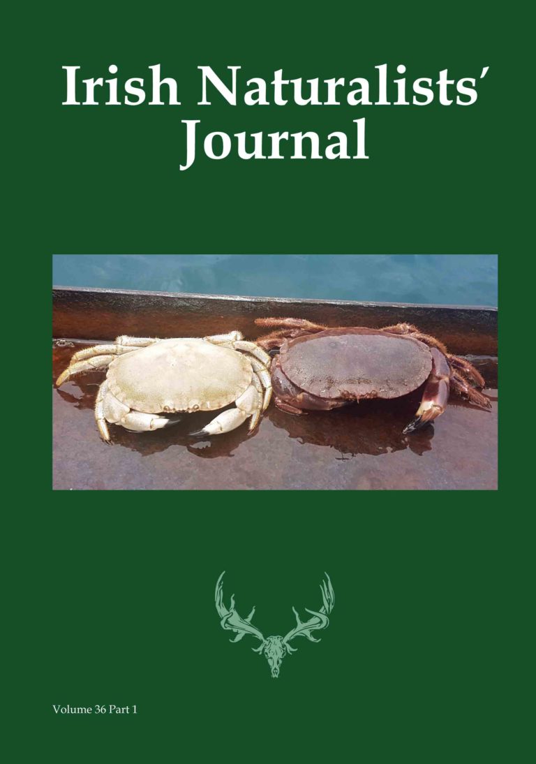 INJ Volume 36 Part 1 - Irish Naturalists' JournalIrish Naturalists' Journal